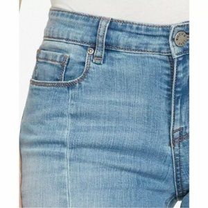William Rast | Jeans | Nwt Colorblock Flare Stretch Cropped Ankle Jeans ...